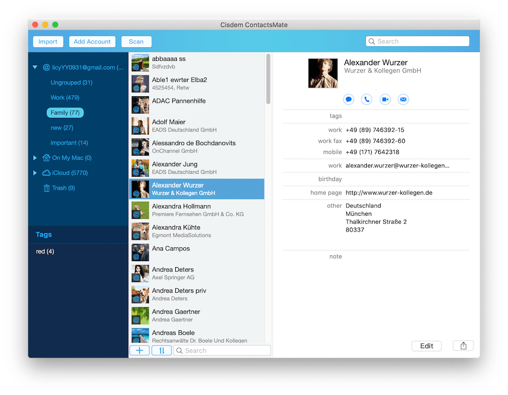 [OFFICIAL] Cisdem ContactsMate | All-In-One Contact Manager