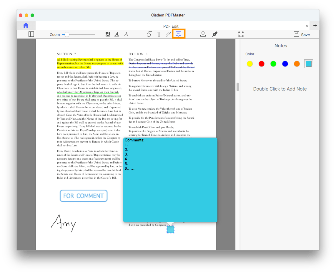 5 Super Easy Tools to Add Comments to PDF Online/Mac/Windows 5 Super Easy Tools to Add Comments to PDF Online/Mac/Windows