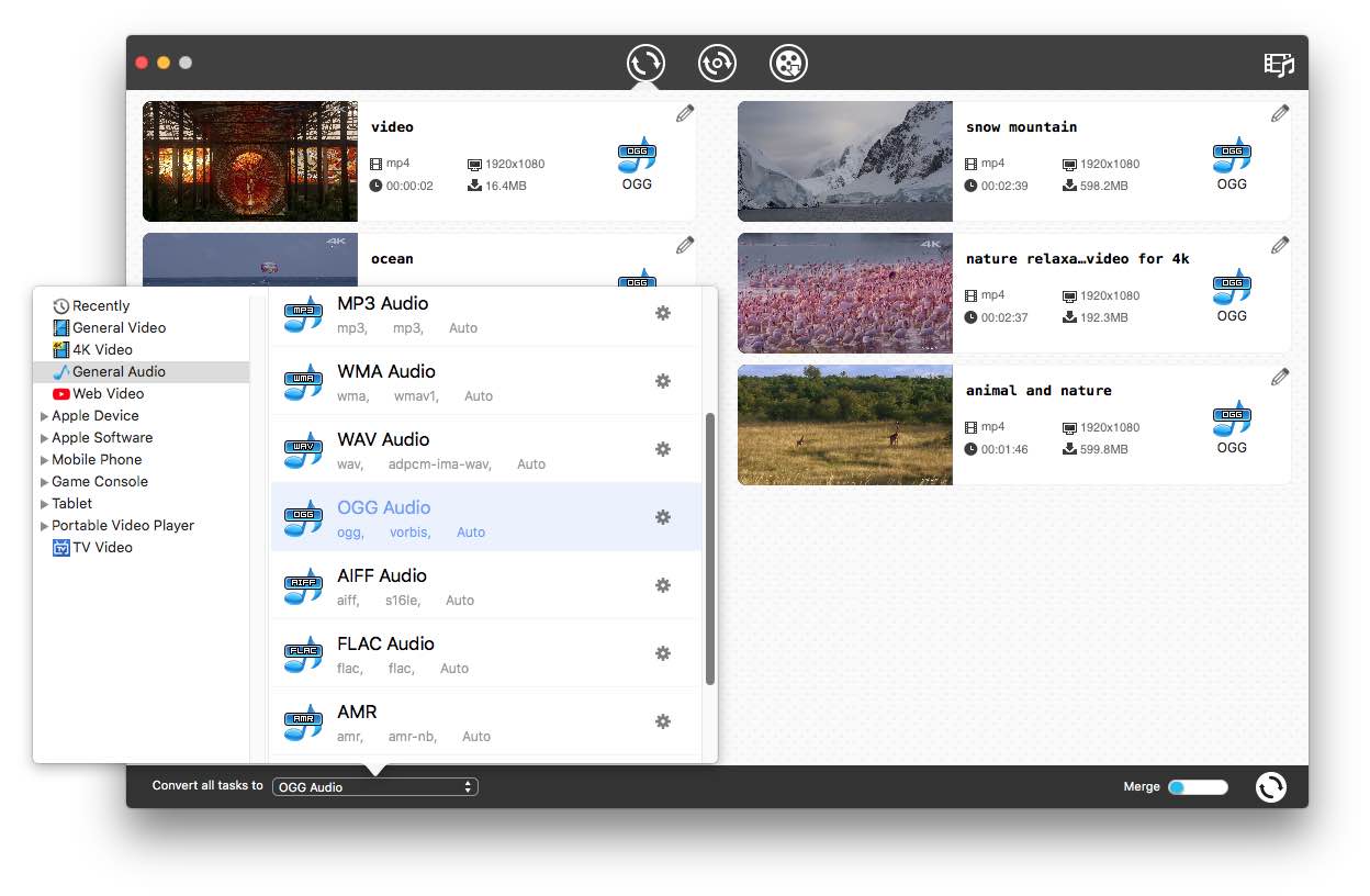 Best 5 Ways to Convert MP4 to OGG on Mac and Windows