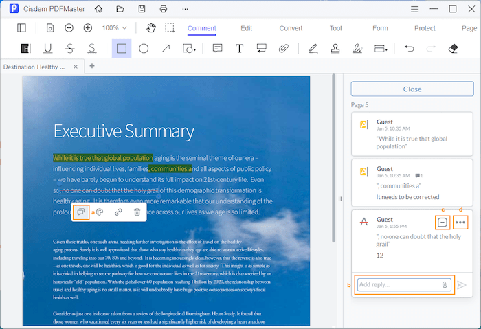 Cisdem PDFMaster for Windows User Guide