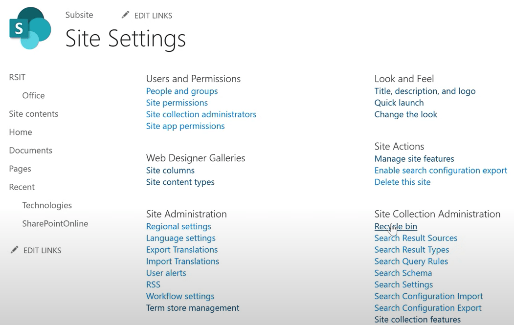 How to Recover Deleted Files from SharePoint, Even Not in Recycle Bin