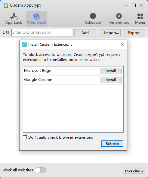 Cisdem AppCrypt for Windows User Guide