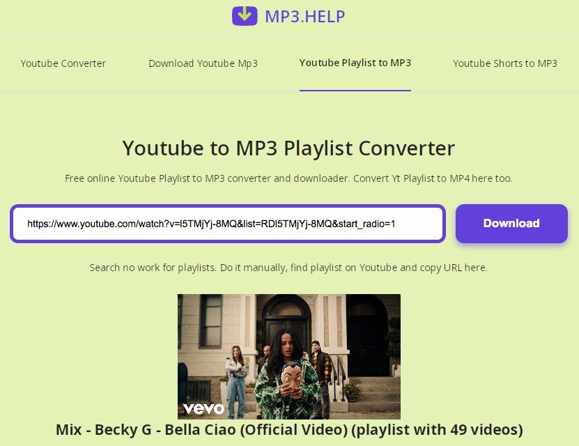 Comment convertir la playlist YouTube en MP3 en une seule fois (la conversion par lots & les ...