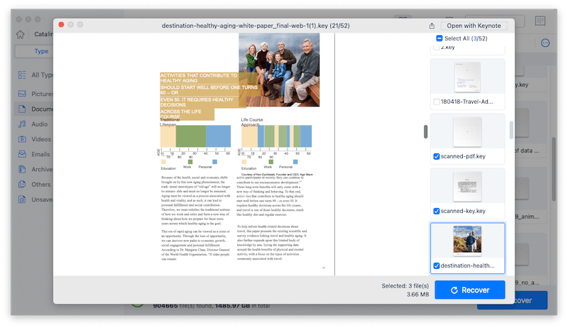 7 Ways to Recover Unsaved or Deleted Keynote File in 2024