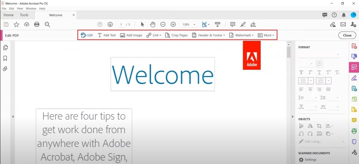 how to make pdf editable file