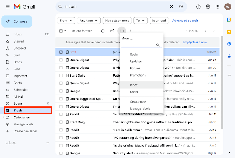 Gmail Recover Deleted Draft in 7 Ways Gmail Recover Deleted Draft in 7 Ways