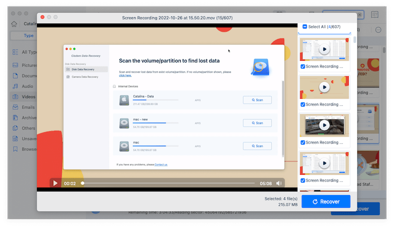 How to Find and Recover Screen Recording on Mac 2024 (Unsaved or Deleted)