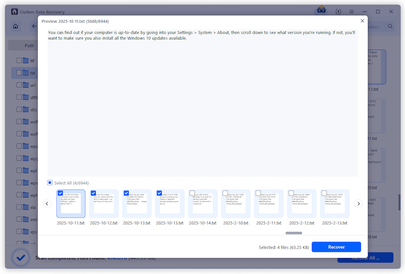 How to Recover Unsaved Notepad on Windows 11/10 (after BSOD or Reboot)?