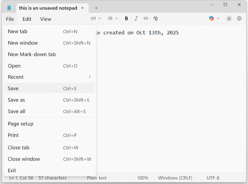 How to Recover Unsaved Notepad on Windows 11/10 (after BSOD or Reboot)?