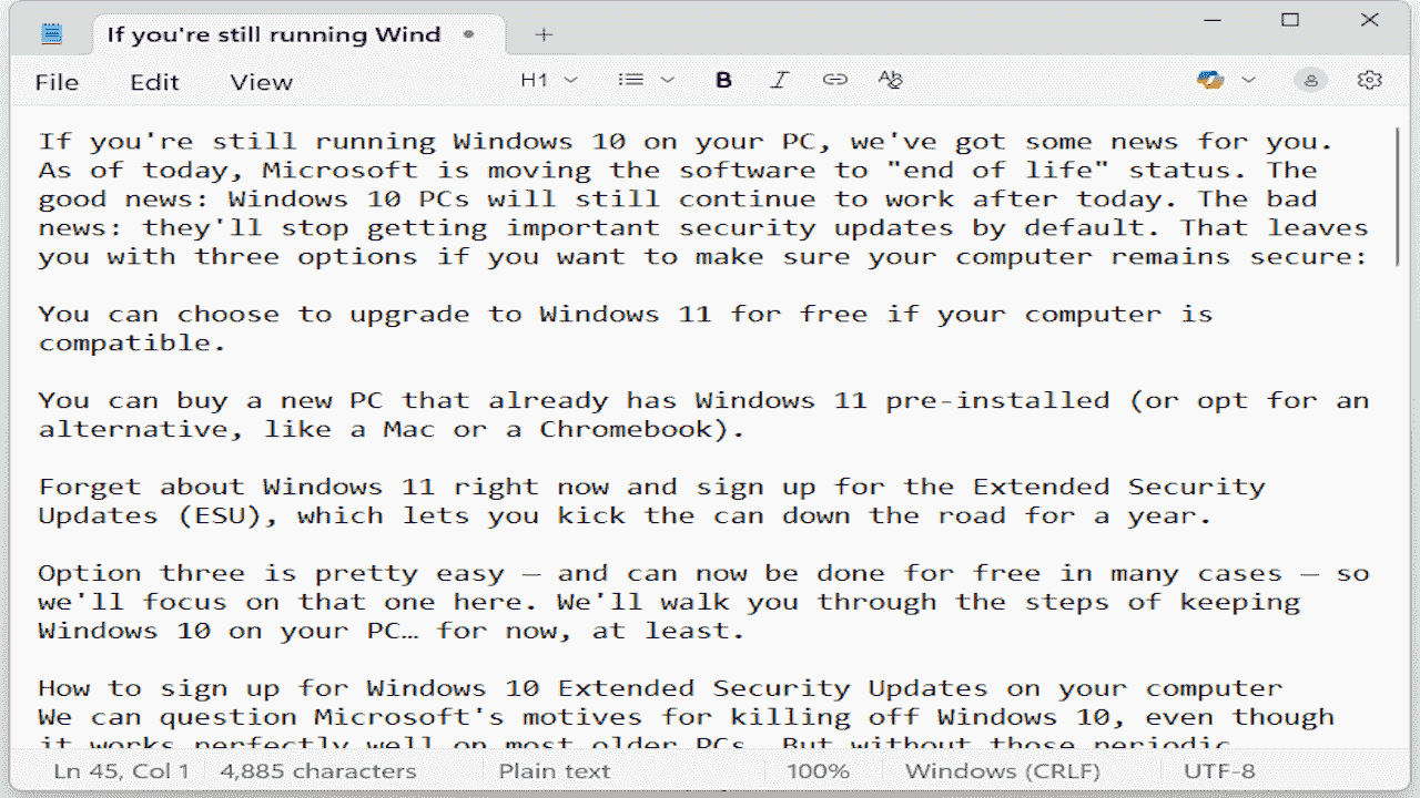 How to Recover Unsaved Notepad on Windows 11/10 (after BSOD or Reboot)?