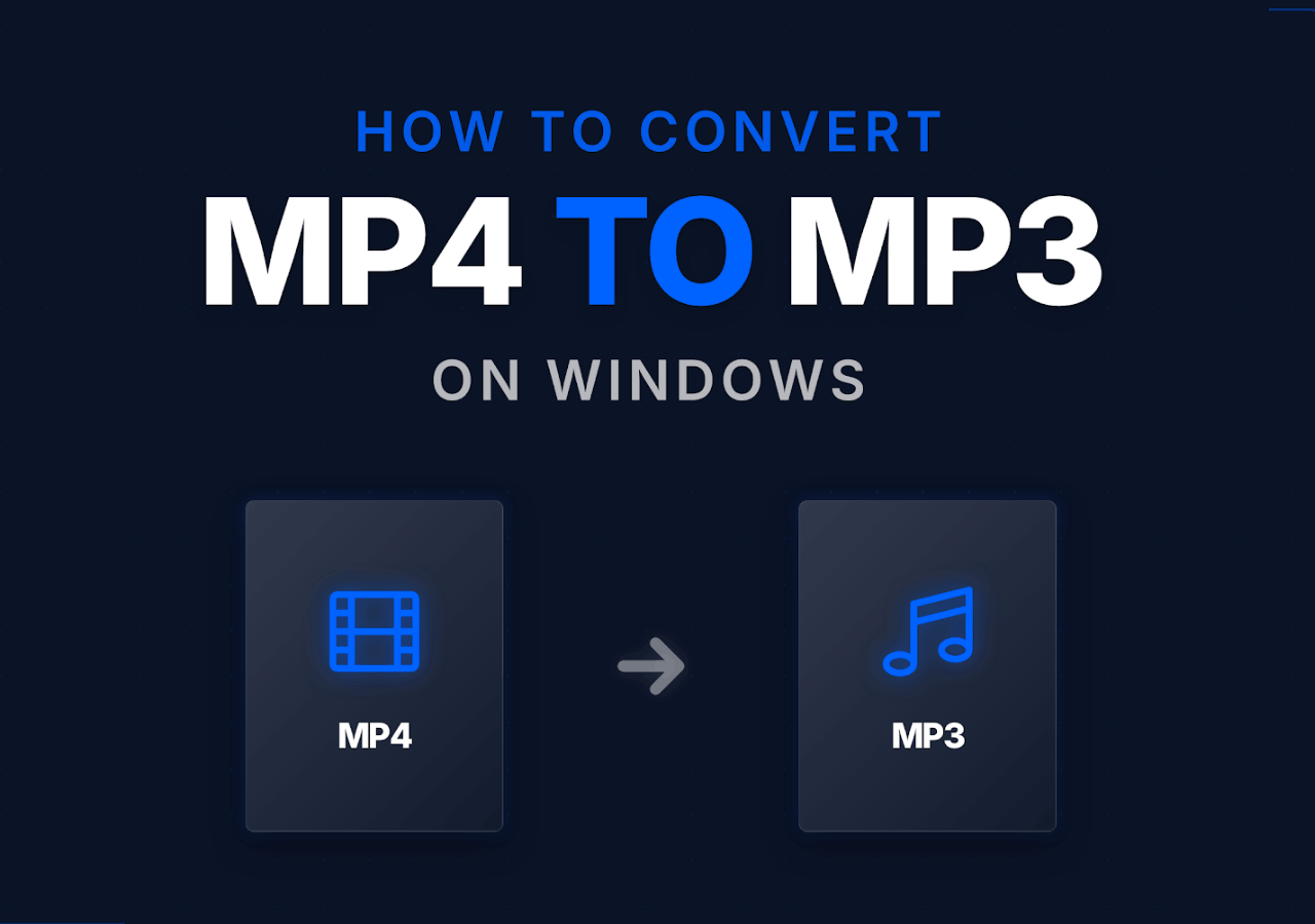 4 Easy Ways to Convert MP4 to MP3 on Windows 10 Quickly