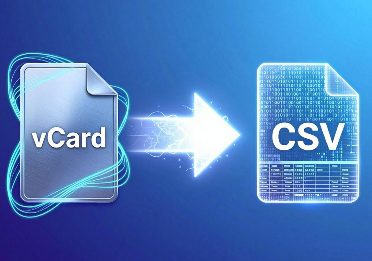 vCard(VCF)をCSVに変換する4つの方法（MacとWindows）