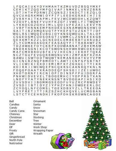 Top 15 Free Printable Christmas Word Search PDF For 2022